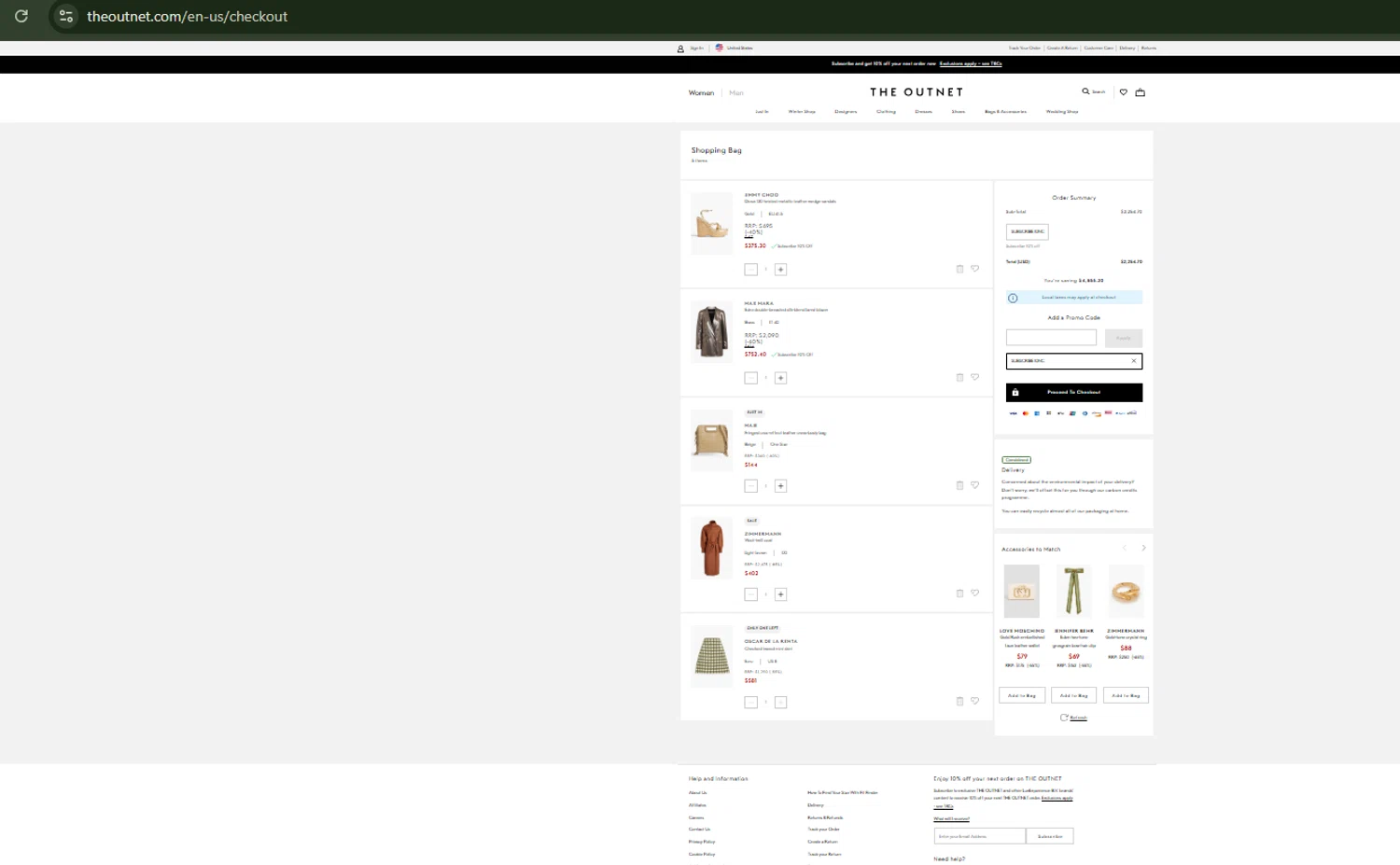 THE OUTNET Promo Codes (9 Verified) - 20% Off Oct 2025