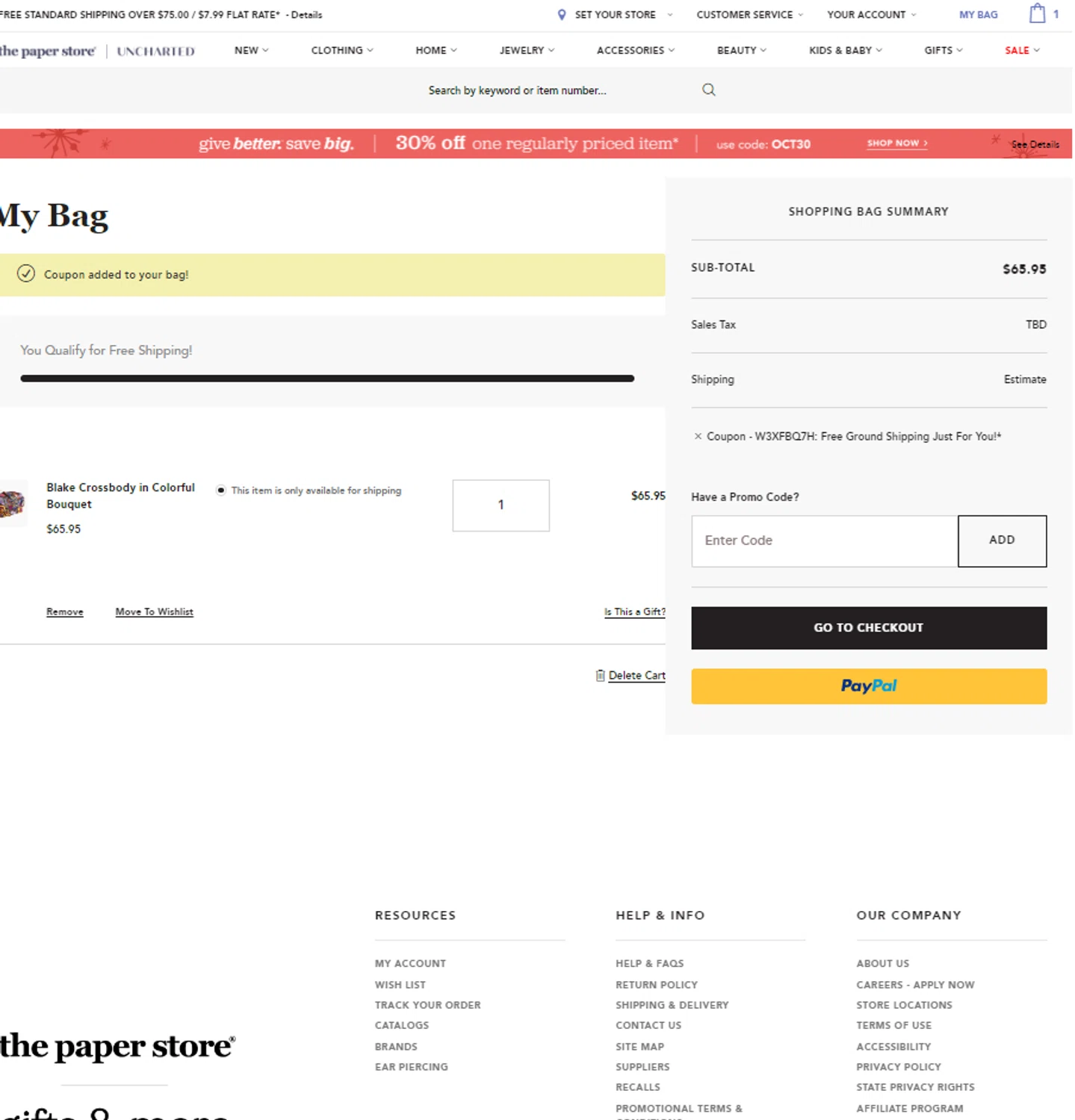 The Paper Store Coupons - 10% Off | November 2024