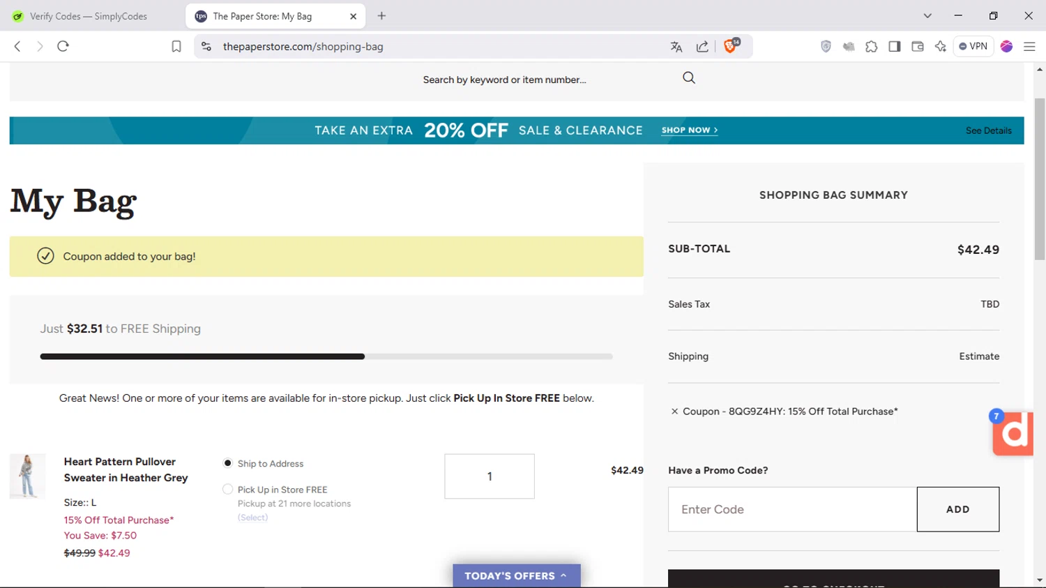 The Paper Store Coupons - 15% Off | January 2025