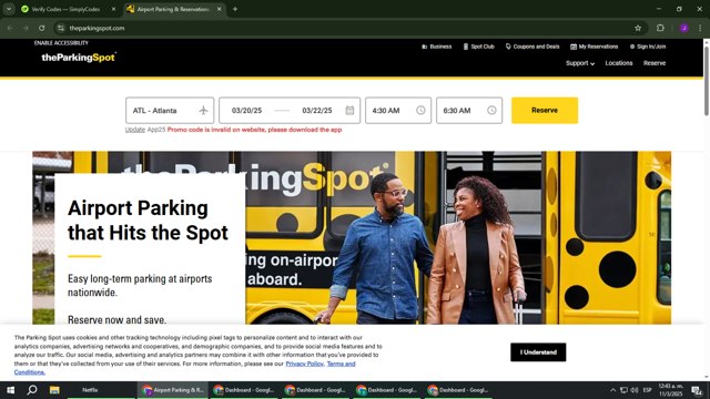 The Parking Spot Promo Codes - 25% Off Coupons Aug 2025