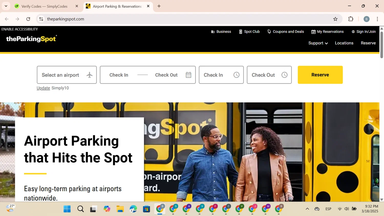 The Parking Spot Promo Codes - 10% Off Coupons Jan 2026