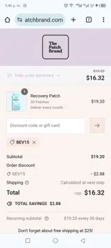 The Patch Brand Promo Codes - 15% Off (Verified) Jun 2026