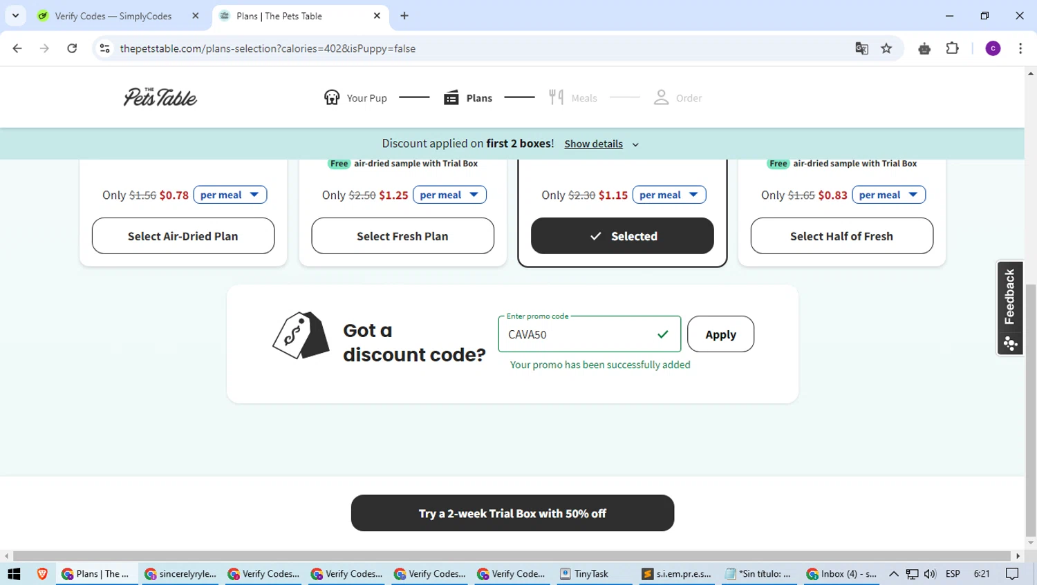 The Pets Table Promo Codes & Black Friday 2024 Deals - 55% Off