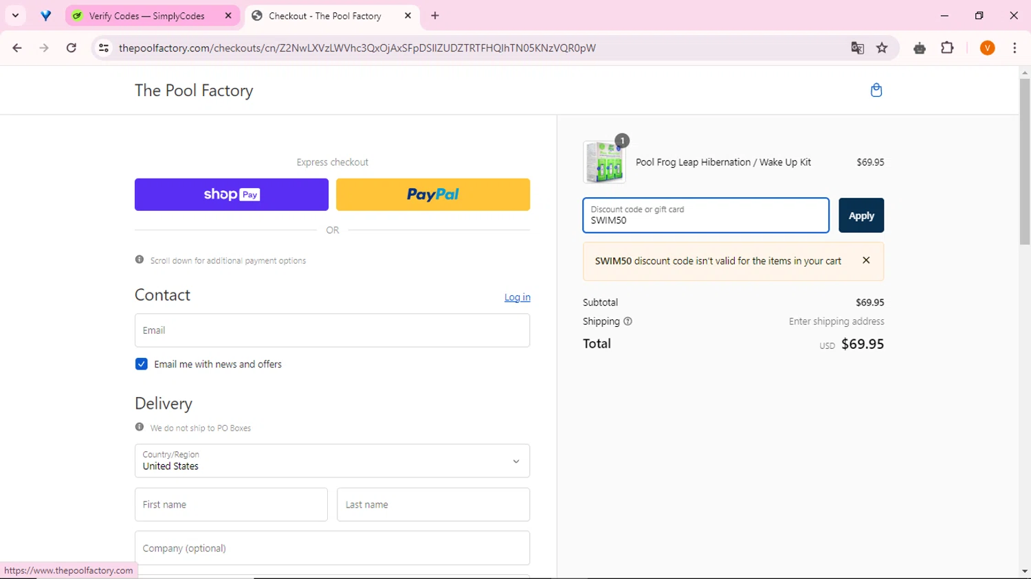 The Pool Factory Promo Codes - 10% Off | September 2024