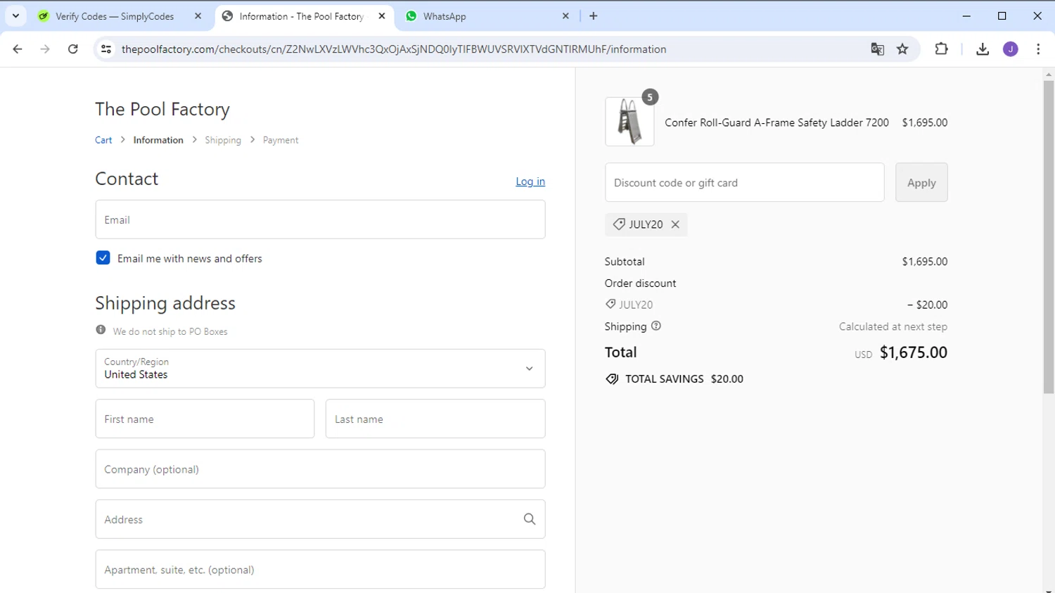The Pool Factory Promo Codes - 10% Off | September 2024