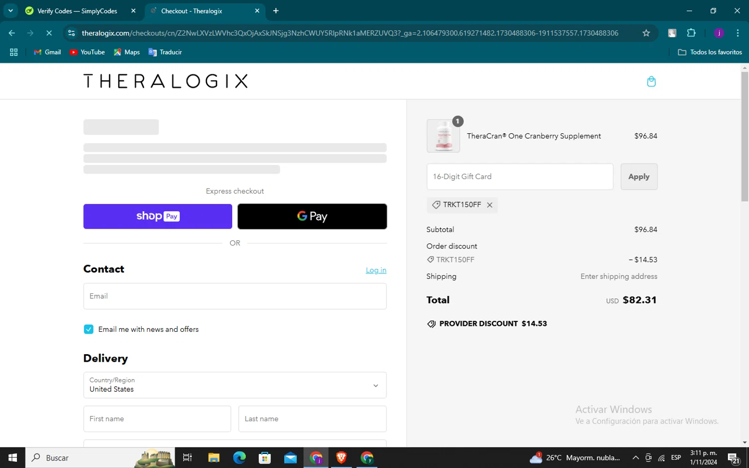 Theralogix Coupon Codes - 15% Off | November 2024