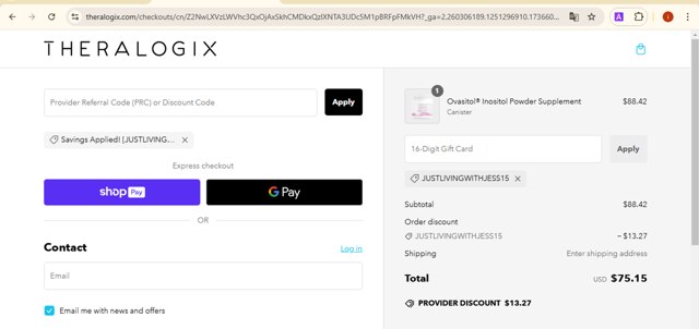 Theralogix Coupon Codes (5 Verified) - 15% Off Feb 2025