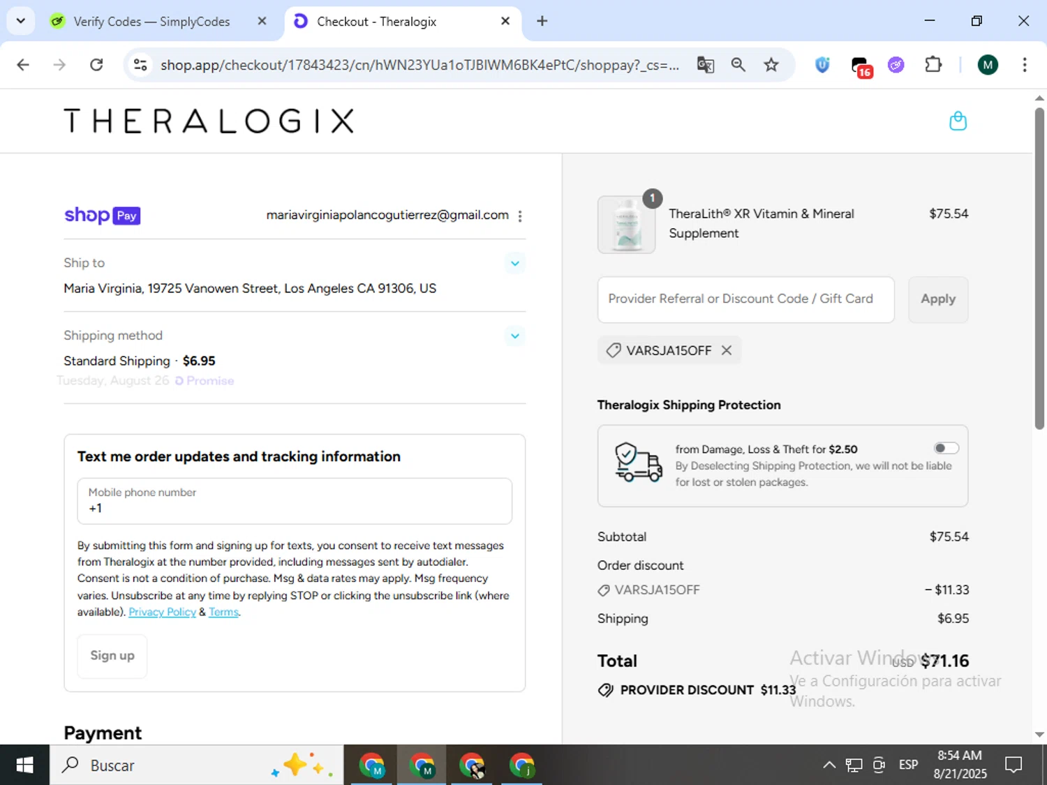 Theralogix Promo Codes (13 Verified) - 15% Off Oct 2025