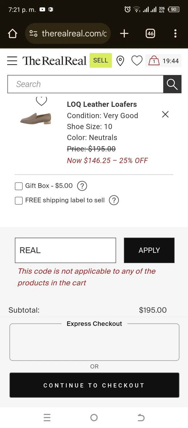 The RealReal Promo Codes - 20% Off | January 2025