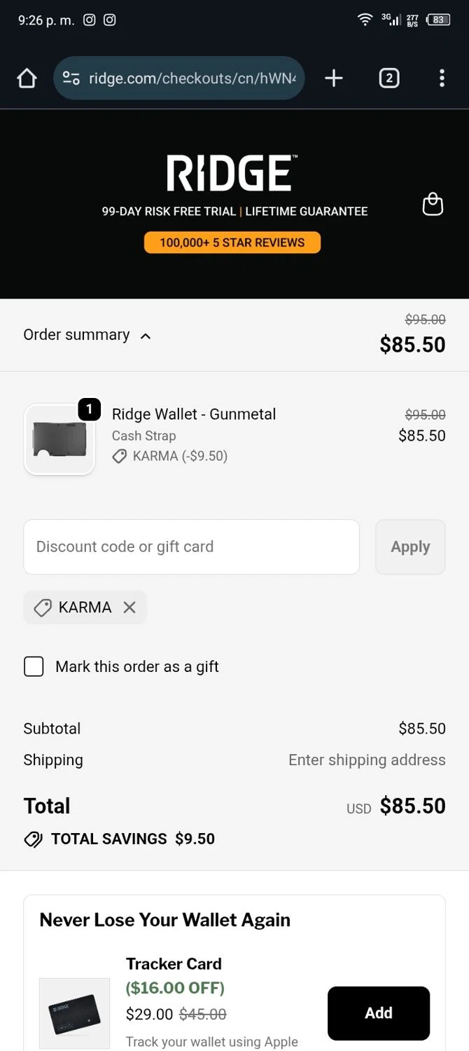 The Ridge Promo Codes - 10% Off (23 Verified) Oct 2025