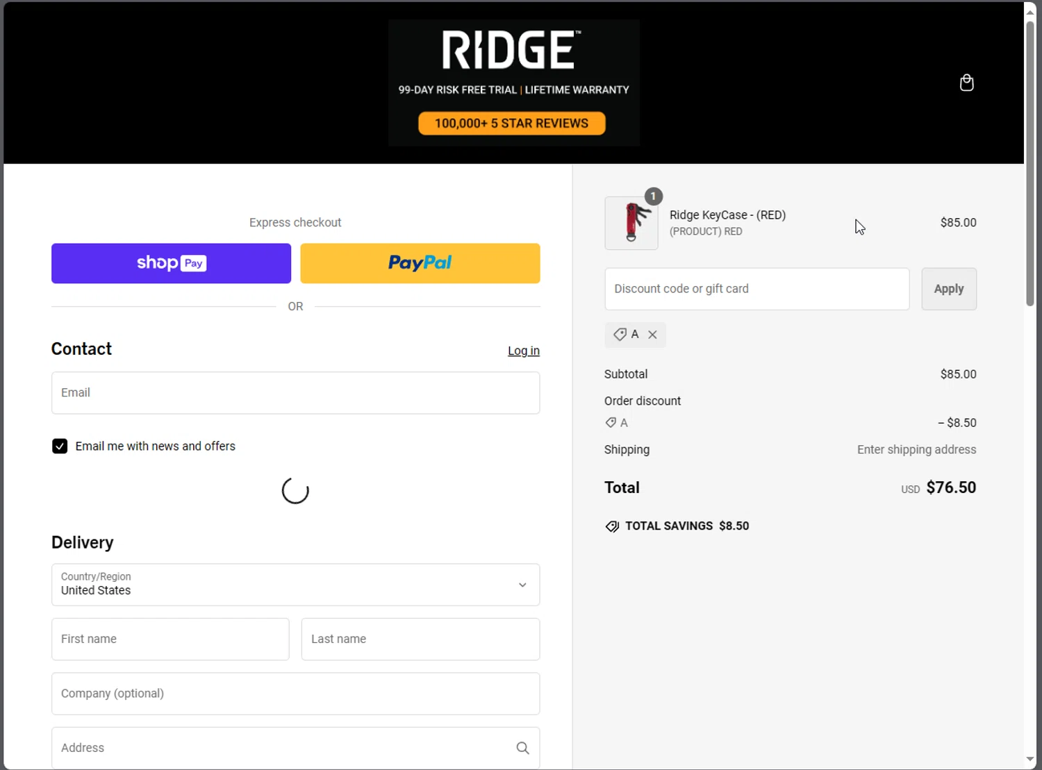 The Ridge Discount Codes - 11% Off | October 2024