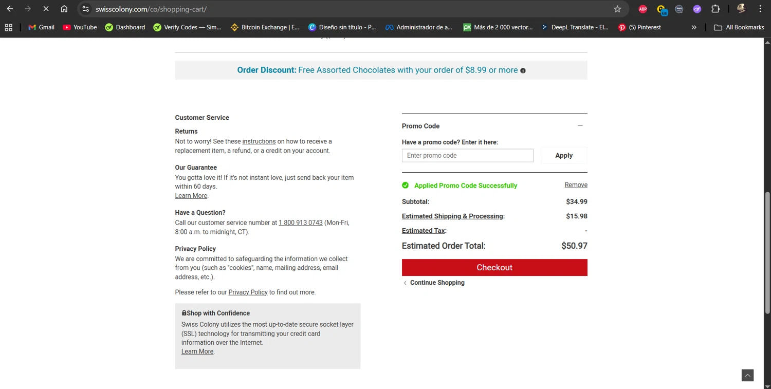 The Swiss Colony Promo Code - 25% Off (Verified) Jan 2026