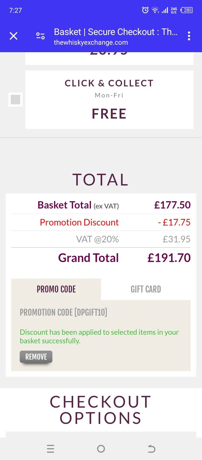 The Whisky Exchange Promo Codes - 10% Off | October 2024