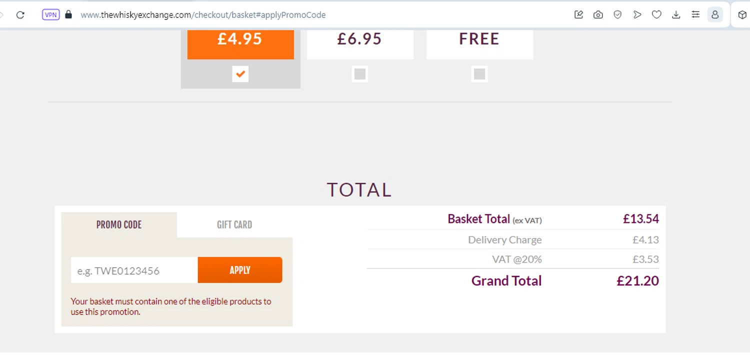 The Whisky Exchange Promo Codes - 10% Off | December 2024