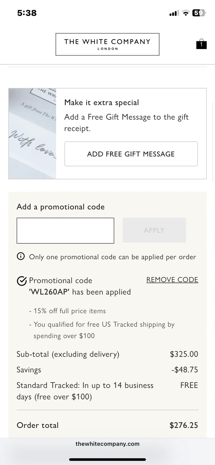 The White Company Discount Codes - 15% Off | September 2024
