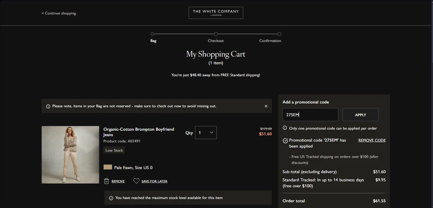The White Company Discount Codes - 15% Off | September 2024