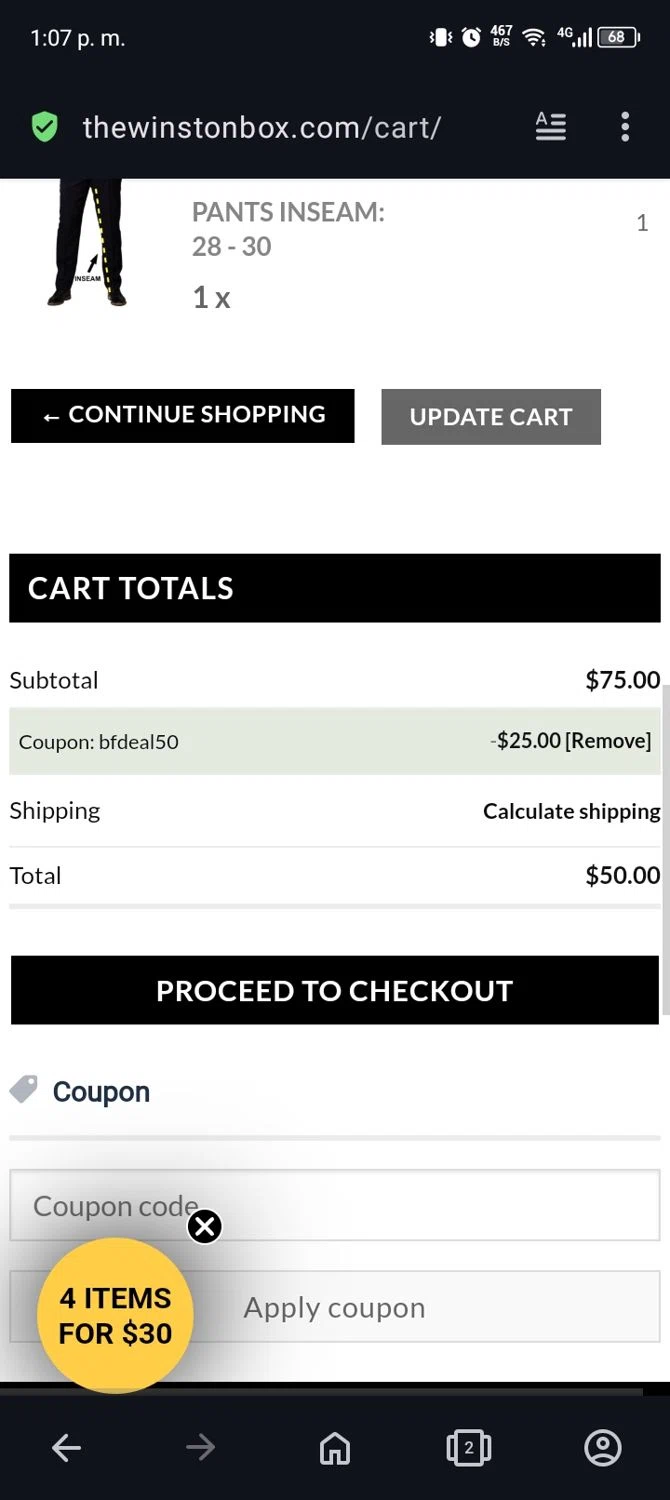 The Winston Box Coupon Codes - 50% Off | January 2025