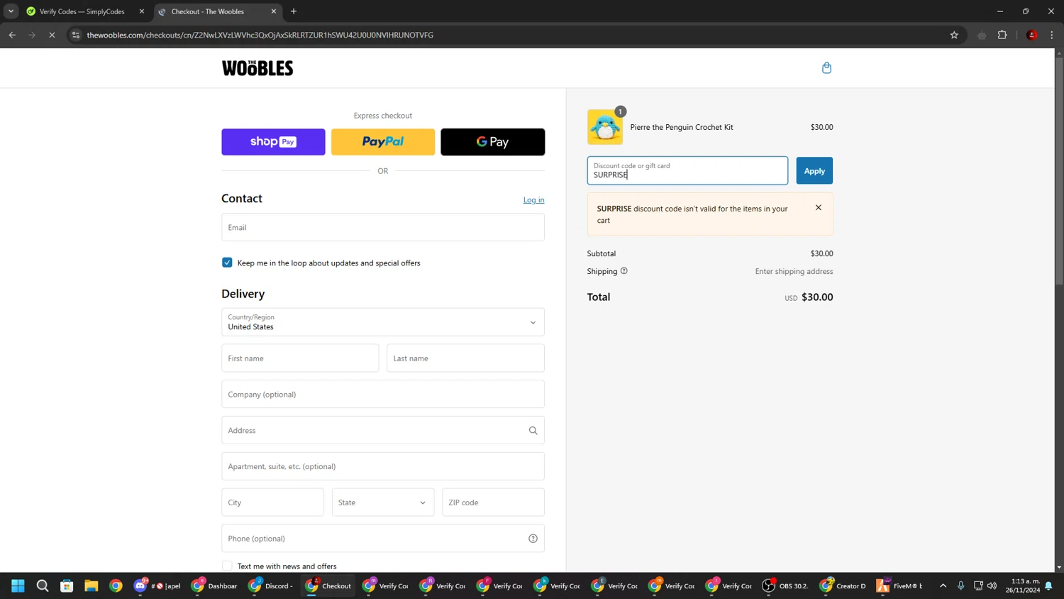 The Woobles Discount Codes - 10% Off | December 2024