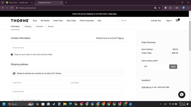 Thorne Promo Codes - 20% Off Coupons May 2025