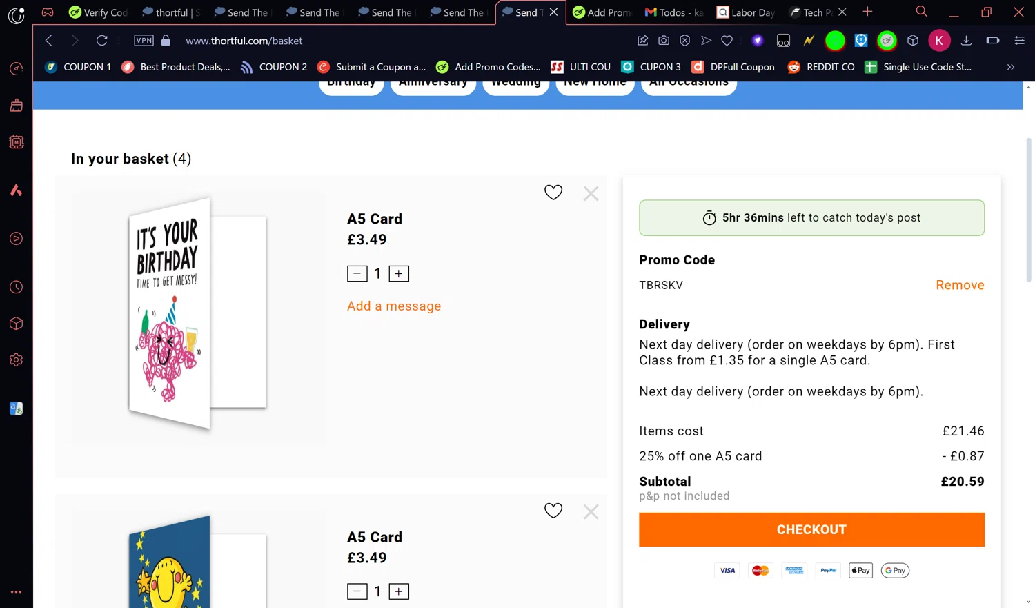 Thortful Promo Codes - 25% Off | September 2024