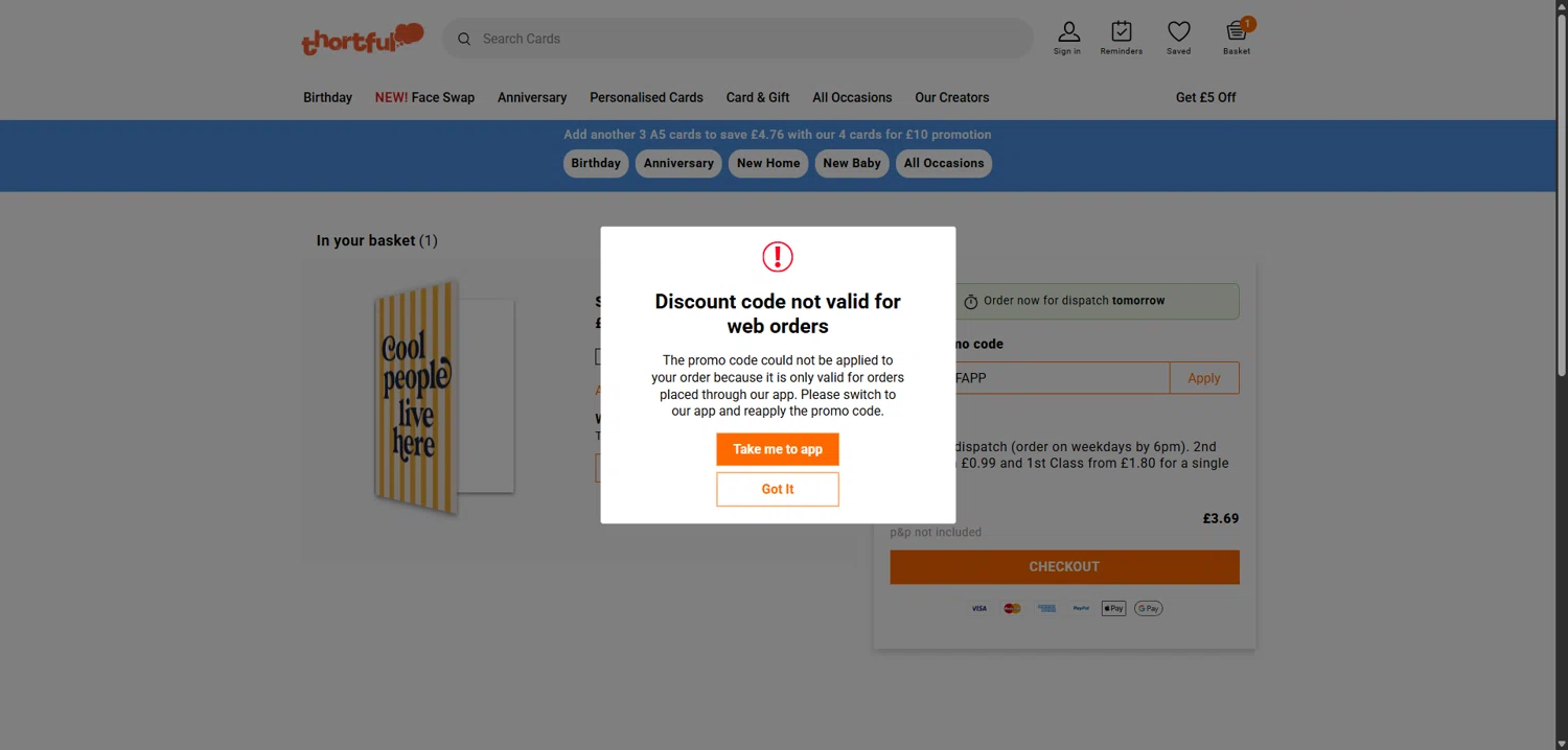 Thortful Promo Codes - 20% Off (2 Verified) Dec 2025