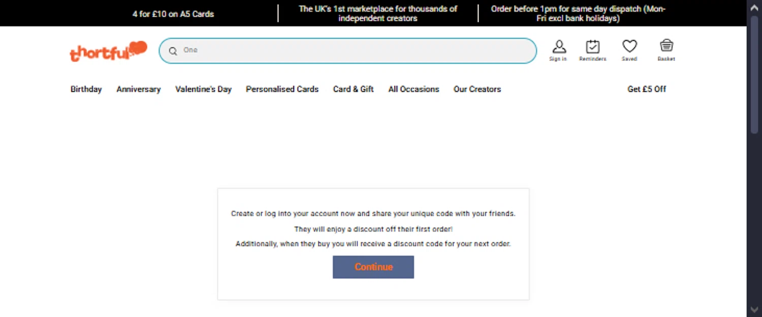 Thortful Promo Codes - 20% Off (3 Verified) Jan 2026