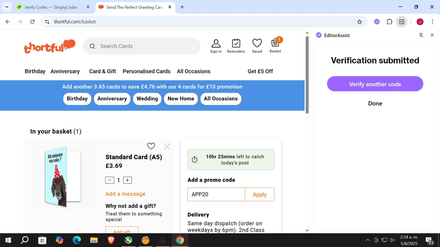 Thortful Discount Codes - 35% Off (3 Verified) Sep 2025