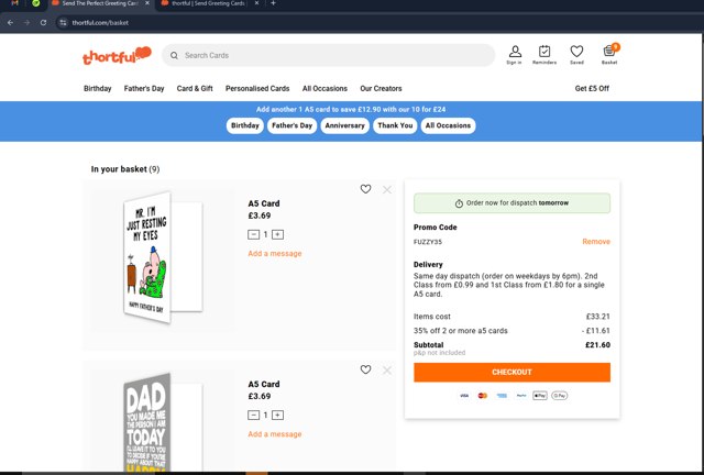 Thortful Discount Codes - 20% Off (3 Verified) Jun 2025