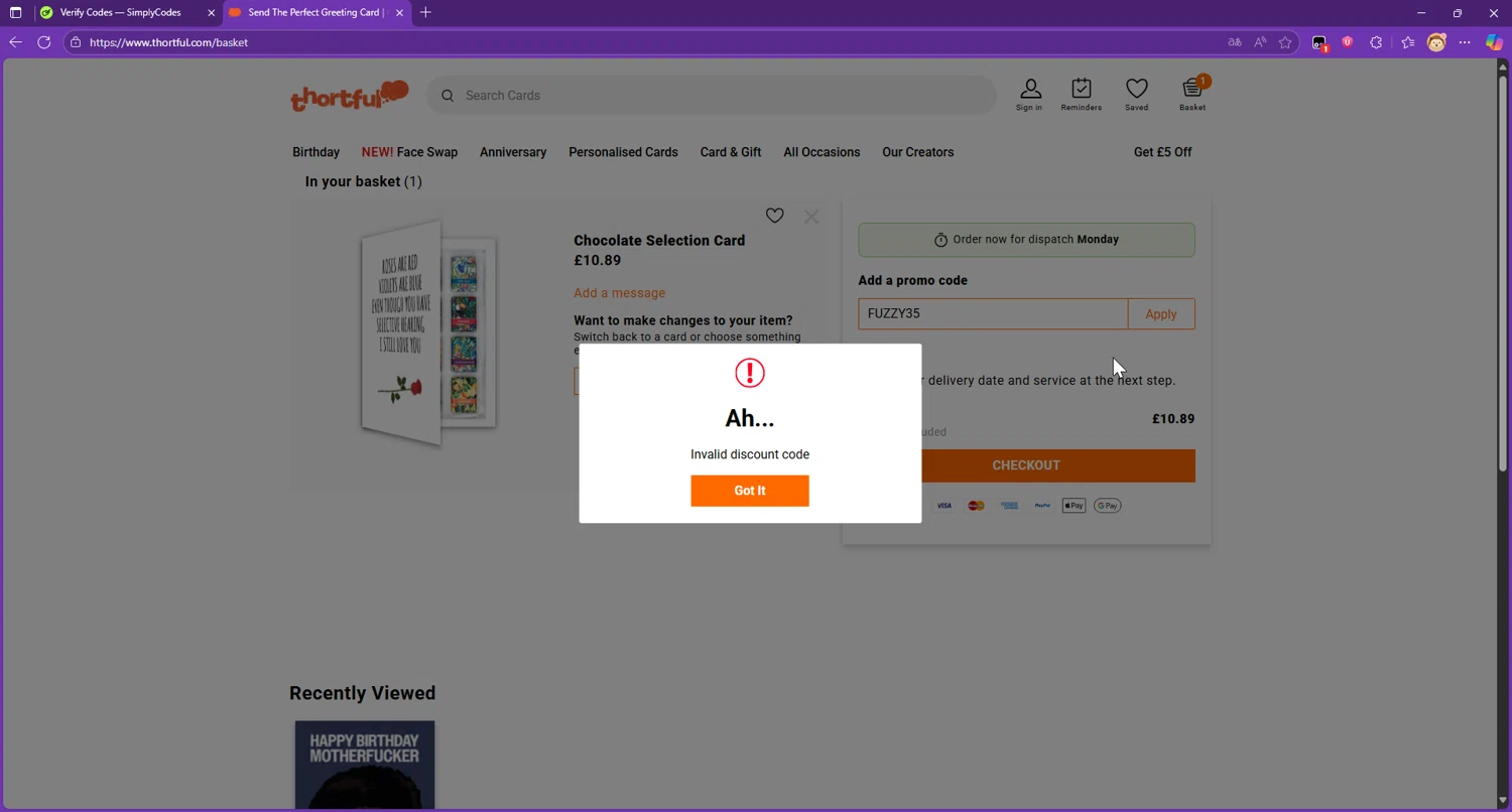 Thortful Discount Codes - 25% Off (3 Verified) Oct 2025