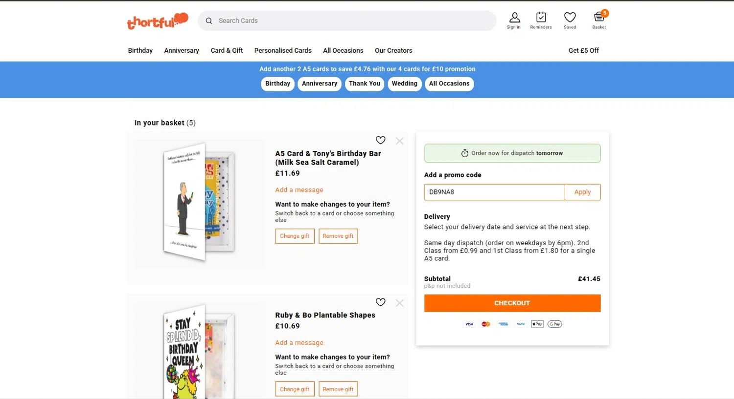 Thortful Discount Codes - 35% Off (2 Verified) Aug 2025