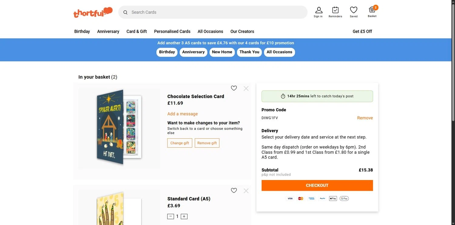 Thortful Discount Codes - 35% Off (4 Verified) Sep 2025