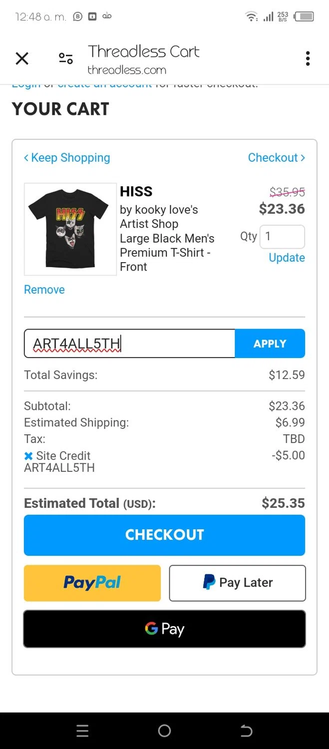 Threadless Promo Codes & Cyber Monday 2024 Deals - $5 Off