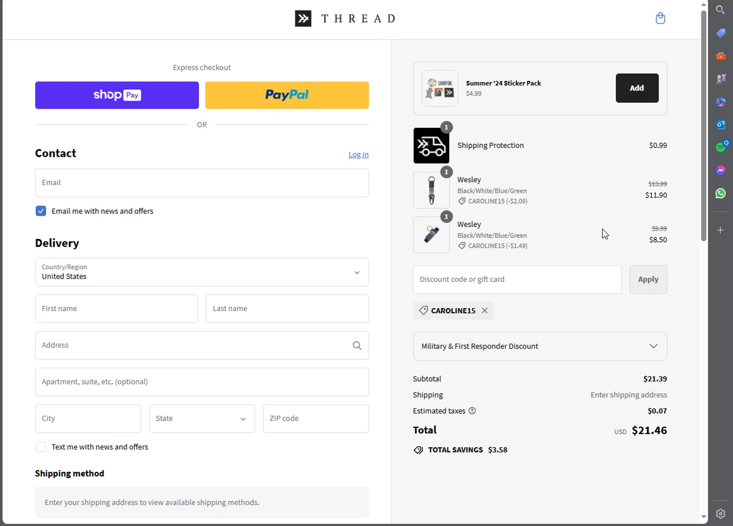 Thread Wallets Discount Codes - 20% Off Coupons in August 2024 ...