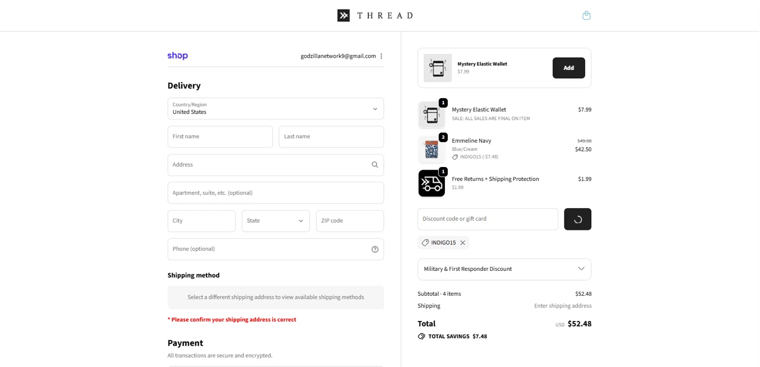 Thread Wallets Promo Code - 30% Off (Verified) Dec 2025