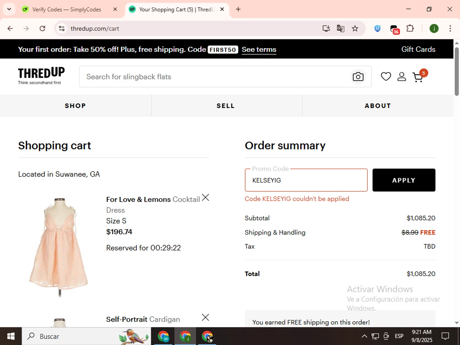 thredUP Promo Codes - 50% Off (2 Verified) Dec 2025