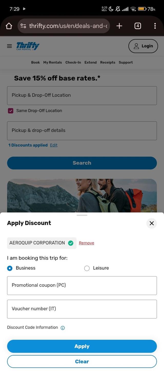 Thrifty Rental Car Promo Codes - 15% Off Oct 2025