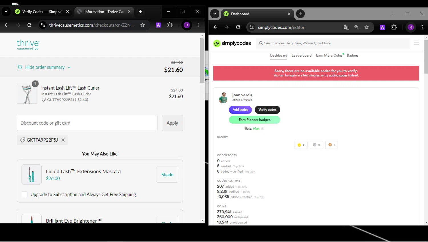 Thrive Causemetics Coupons - 40% Off | September 2024