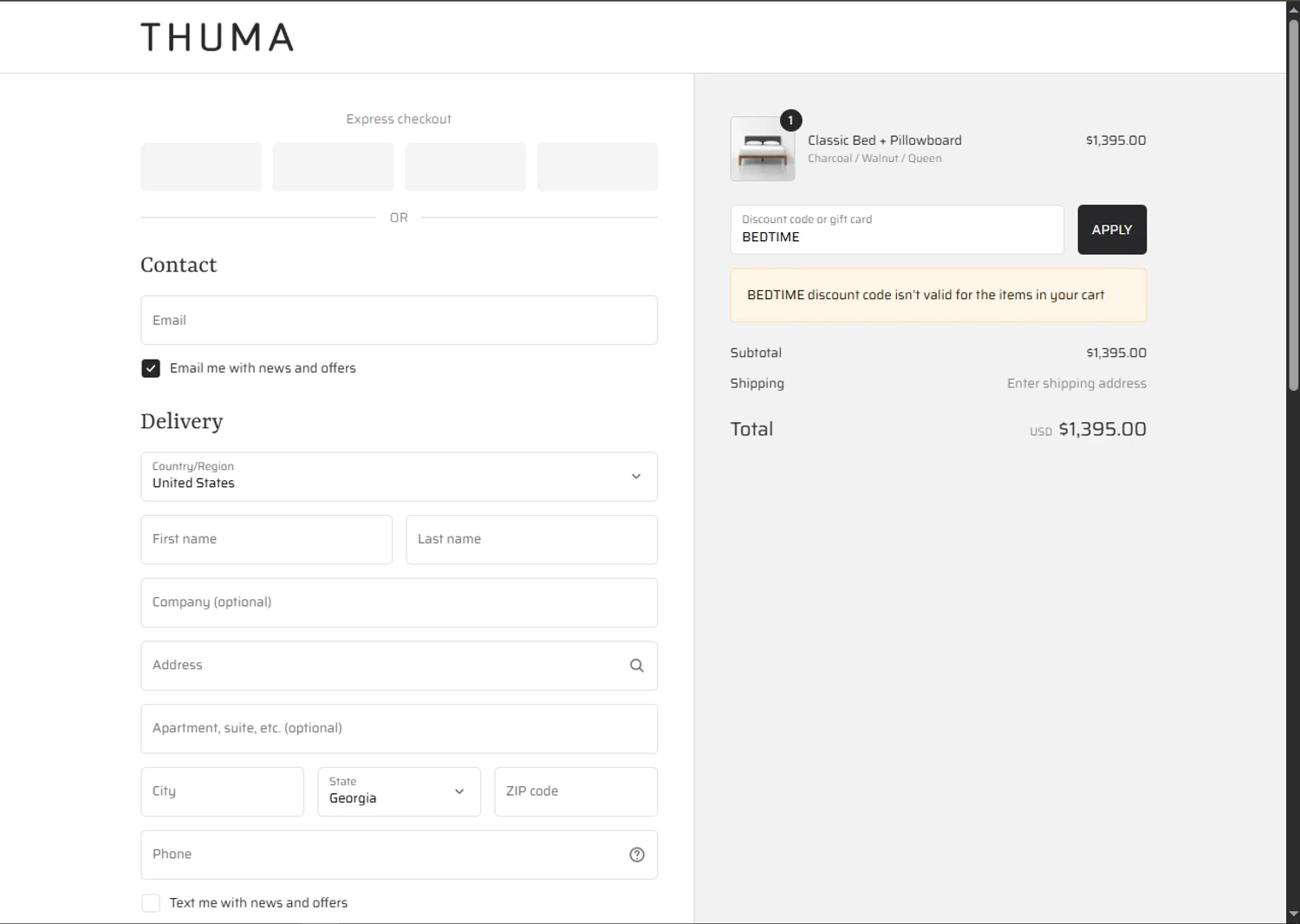 Thuma Promo Codes - $25 Off (19 Verified) Jan 2026
