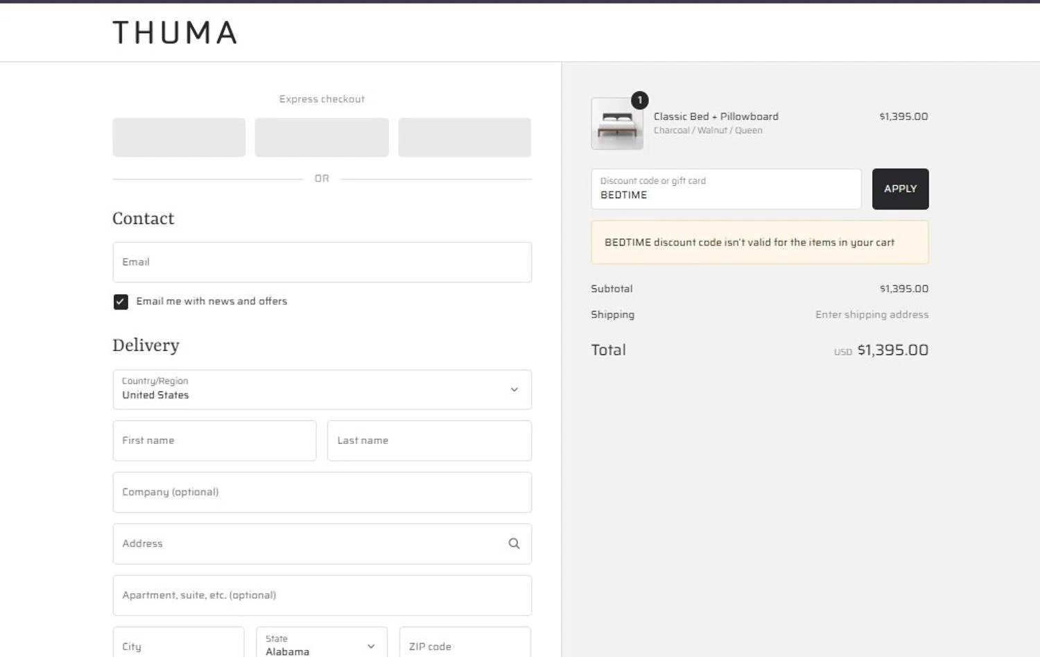 Thuma Promo Codes - $25 Off (19 Verified) Jan 2026