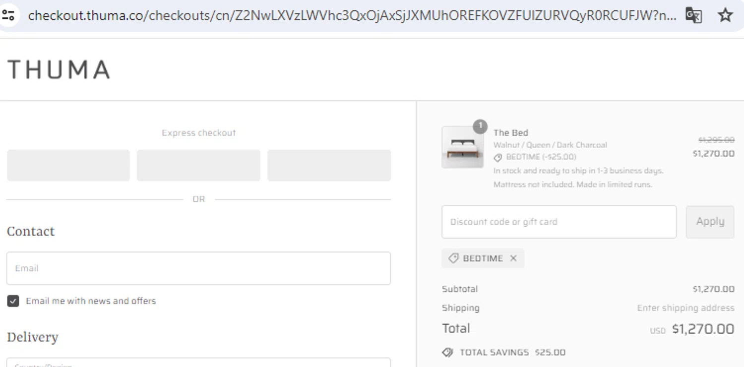 Thuma Discount Codes - $25 off Coupon Codes in August 2024 | SimplyCodes