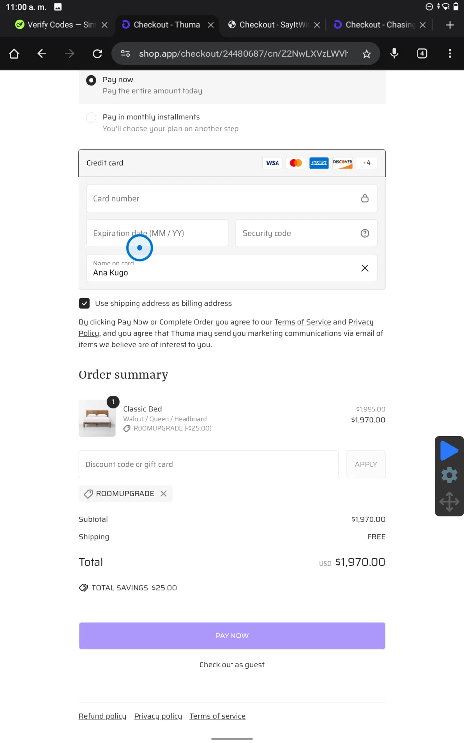 Thuma Discount Codes - $25 Off (18 Verified) Aug 2025