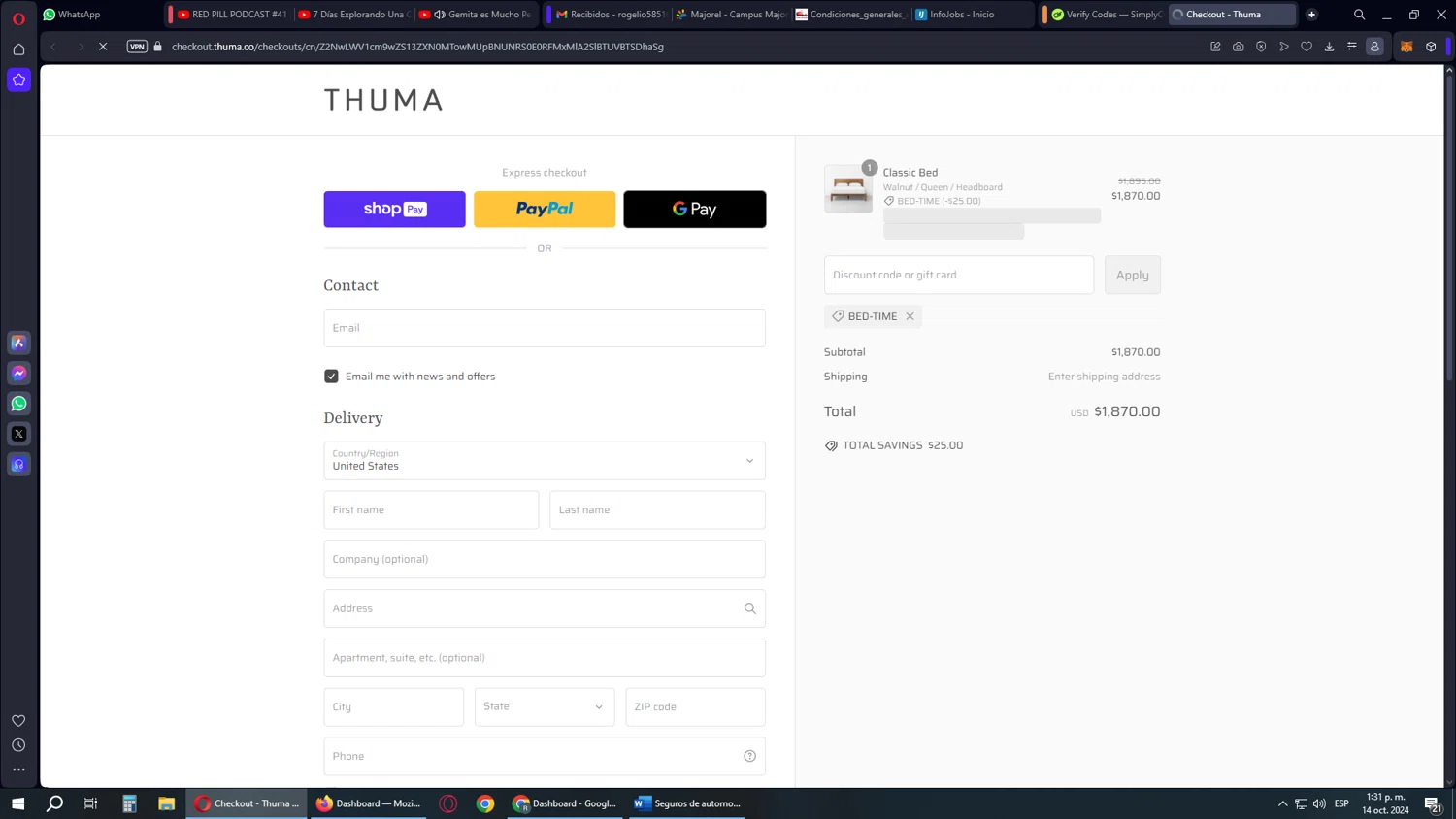 Thuma Discount Codes - $25 Off | October 2024