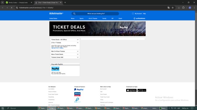 Ticketmaster Promo Codes - 20% Off (Verified) May 2025