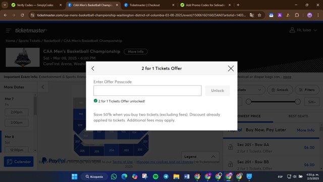 Ticketmaster Promo Codes - 20% Off (Verified) May 2025