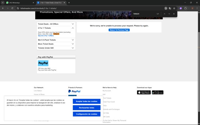 Ticketmaster Promo Codes - 50% Off (Verified) Jun 2025