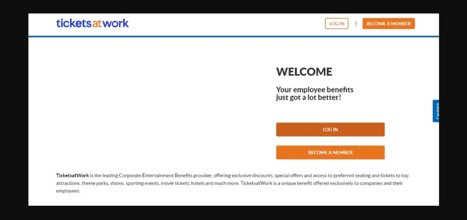 Tickets at Work Promo Codes - 10% Off Coupons Dec 2025