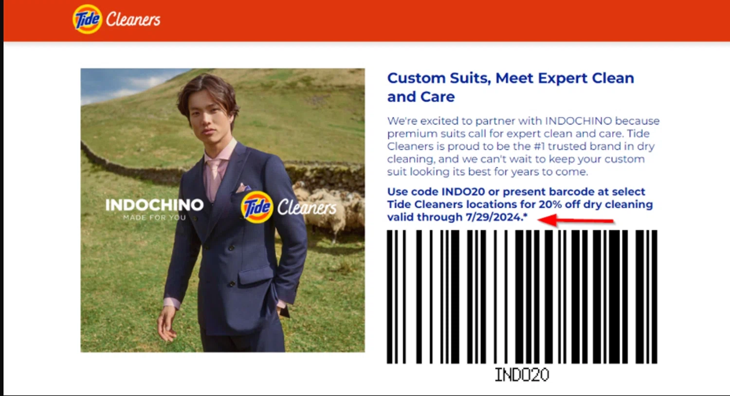 Tide Cleaners Promo Codes - 20% Off Coupons Dec 2025