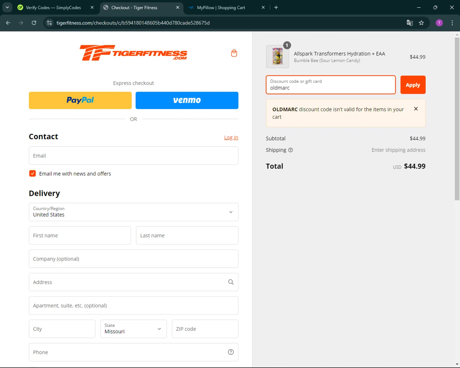 Tiger Fitness Discount Codes - 10% Off | November 2024