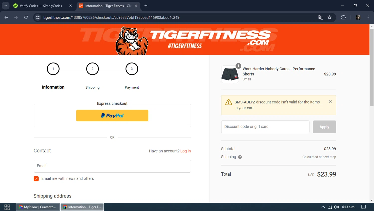 Tiger Fitness Promo Codes – 15% Off | July 2024