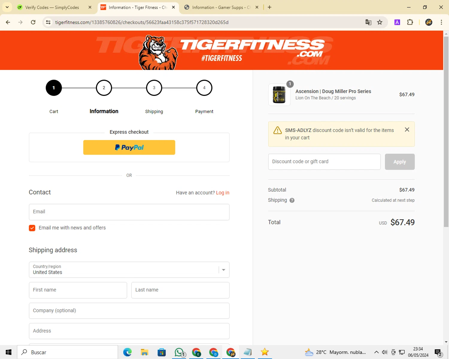 Tiger Fitness Discount Codes - 15% Off Coupons in August 2024 | SimplyCodes